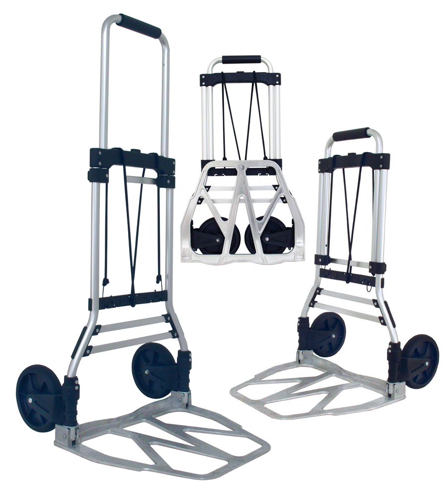 Hand Trucks R Us - Black Max Folding Hand Truck - Item: FW-90CGB